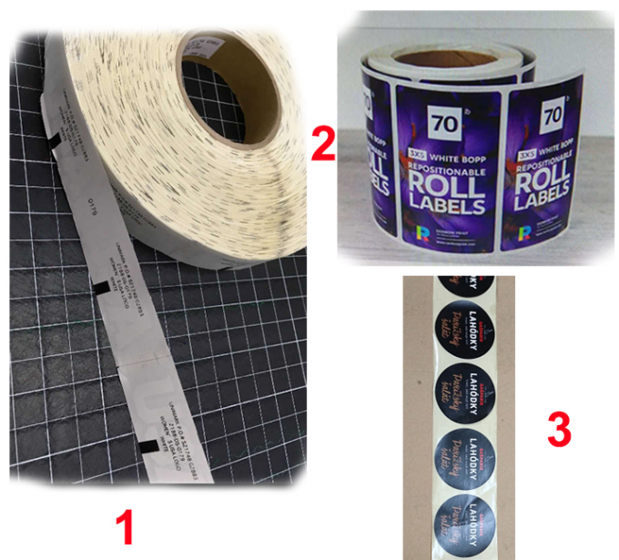 F&C normal sticker label sensor 2mm slot labeler machine usage