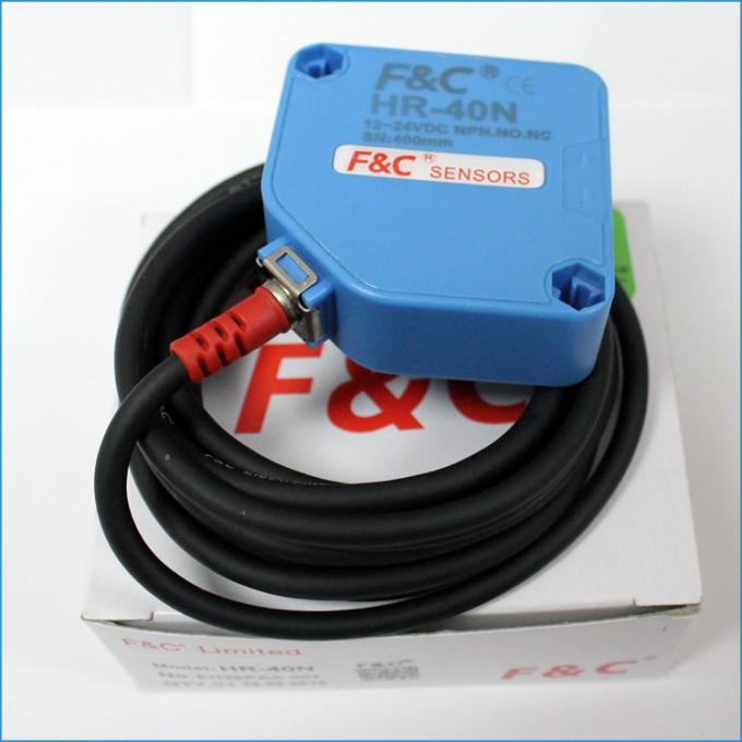 12Volt 4 Wire Reflective Photoelectric Sensors Switch PNP Diffuse ...