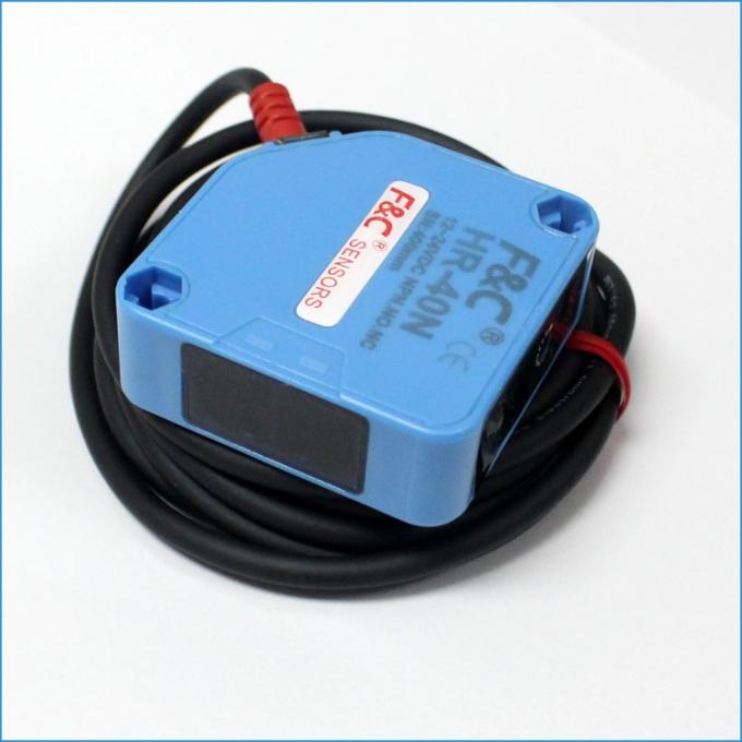 12Volt 4 Wire Reflective Photoelectric Sensors Switch PNP Diffuse ...