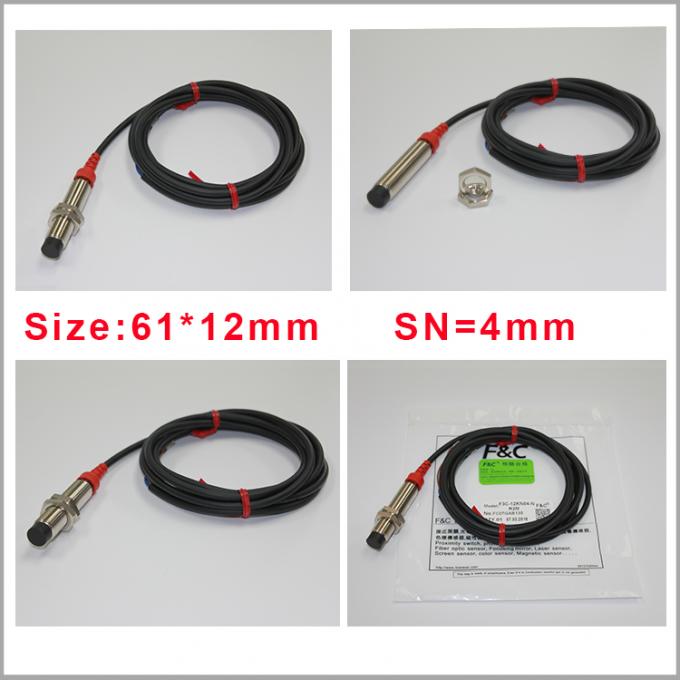 12V 12mm Non-Flushed Inductive Proximity Sensor 3 Wire Metal Detector