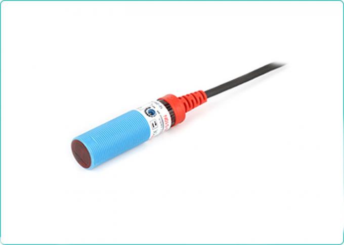 PNP NO NC 2m Sensing 4-wire Cylindrcial Photoelectric Sensors 24VDC ...