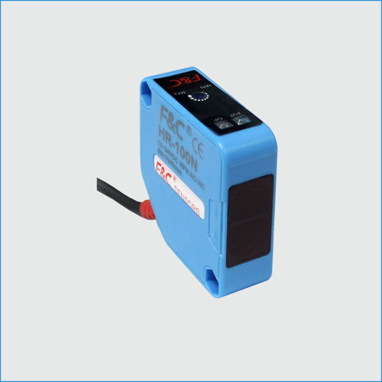 12Volt 4 Wire Reflective Photoelectric Sensors Switch PNP 1M Sensing ...